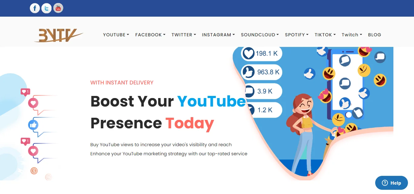 Buy YouTube Views - Spylead